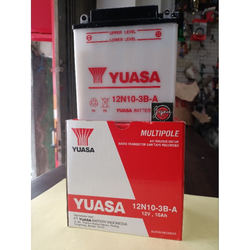 Jual NN AKI YUASA 12N10-3B BINTER MARCY 12V 10AH ORIGINAL YUASA | Shopee Indonesia