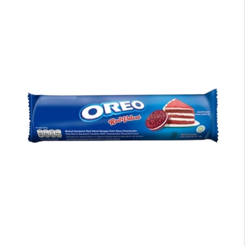 Jual Oreo Red Velvet Sandwich Cookies 119g | Shopee Indonesia