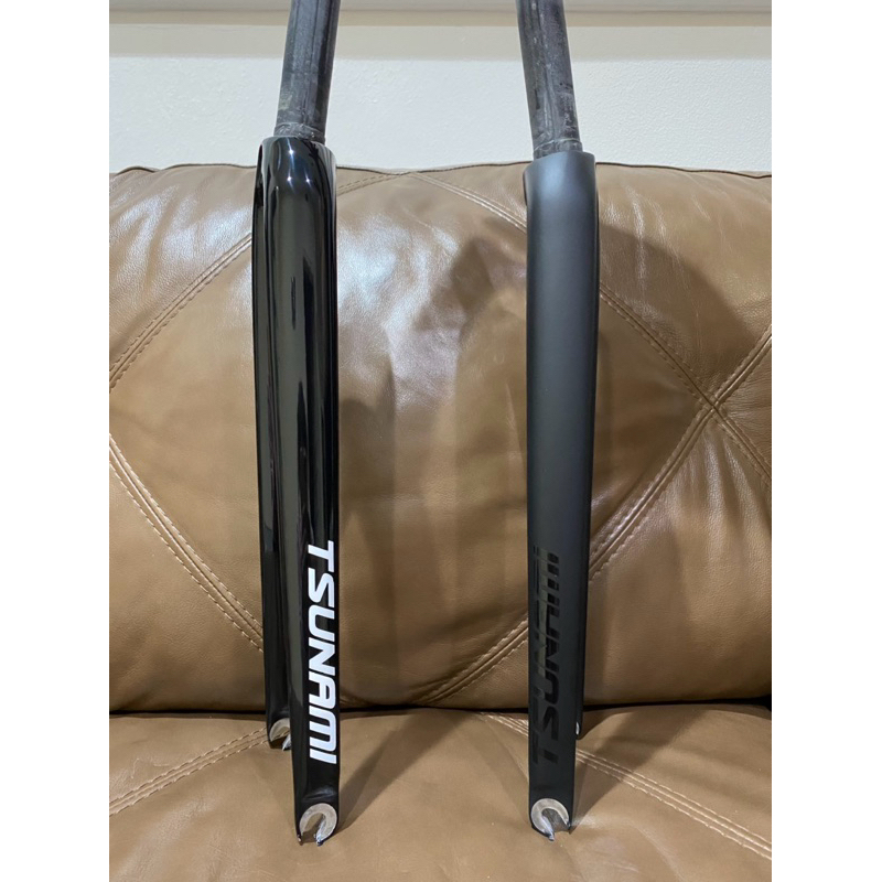 Jual Fork Sepeda Fixie TSUNAMI 700c Untuk Fixie Full Carbon | Shopee ...