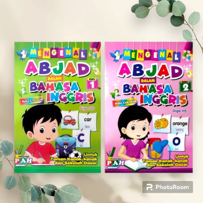 Jual Buku Mengenal Abjad Dalam Bahasa Inggris Untuk Taman Kanak - Kanak ...