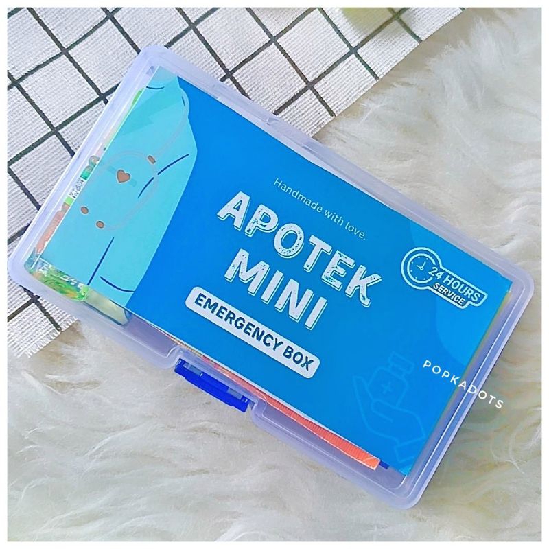 Jual [READY STOCK] APOTEK MINI PACKAGE TRAVEL SIZE / EMERGENCY BOX | Shopee Indonesia