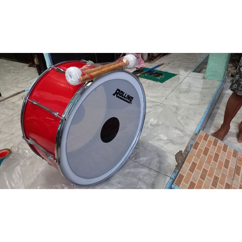 Jual Bass drum suporter dan marching band 16 inch, 18 inch, 20 inch, 22 ...