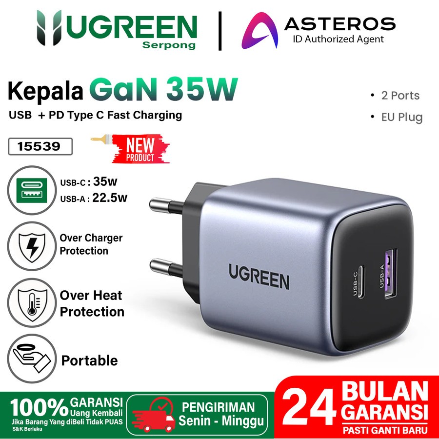 Jual Charger UGREEN for Iphone Kabel MFI 10W / 20W / 30W Standar Charge Fast Charging Original ...