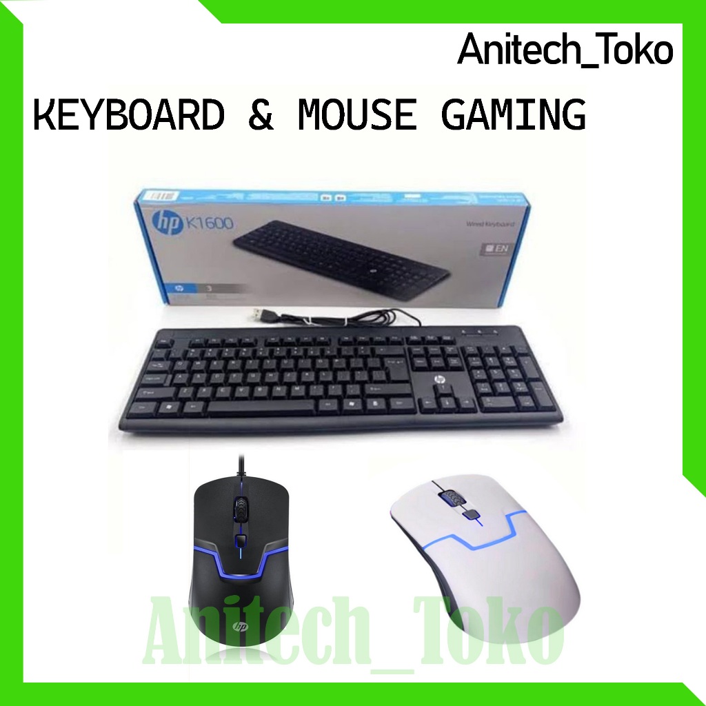Jual [ANITECH_TOKO] KEYBOARD&MOUSE /MOUSE GAMING M100/MOUSE KEYBOARD ...
