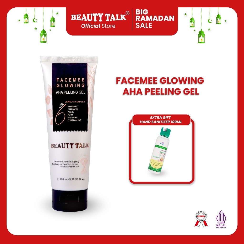 Jual BEAUTY TALK AHA Peeling Gel 6 Jewelry Complex 100ML | Pengangkat ...
