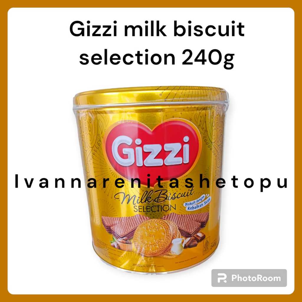Jual Gizzi Milk Biscuit Selection 240 g | Shopee Indonesia
