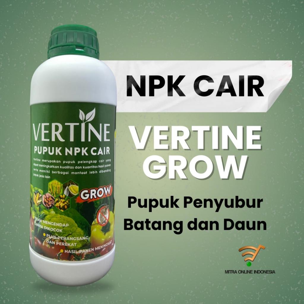 Jual Pupuk NPK Cair VERTINE GROW | pupuk tanaman pupuk NPK cair nutrisi ... Jual Pupuk NPK Cair VERTINE GROW | pupuk tanaman pupuk NPK cair nutrisi ...