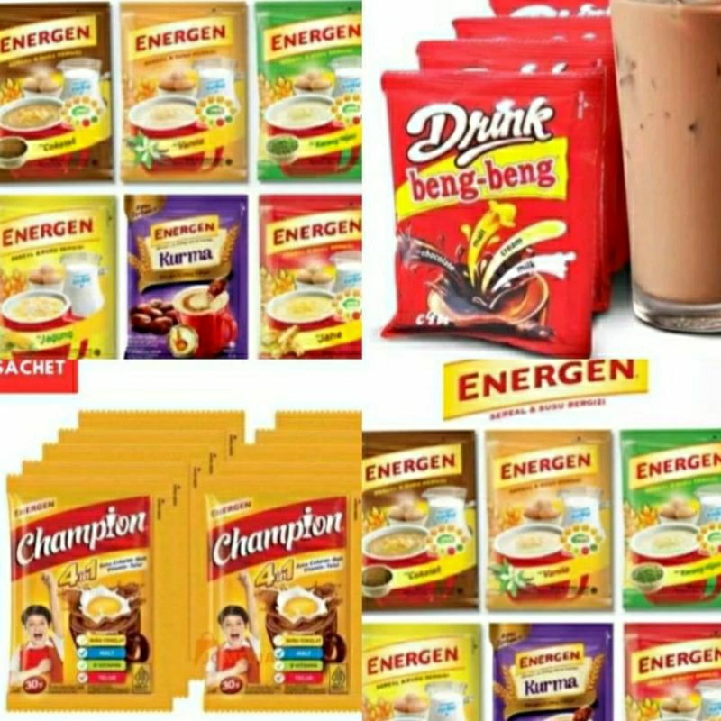 Jual Drink Bangbang // Energen // Champion // Drink | Shopee Indonesia
