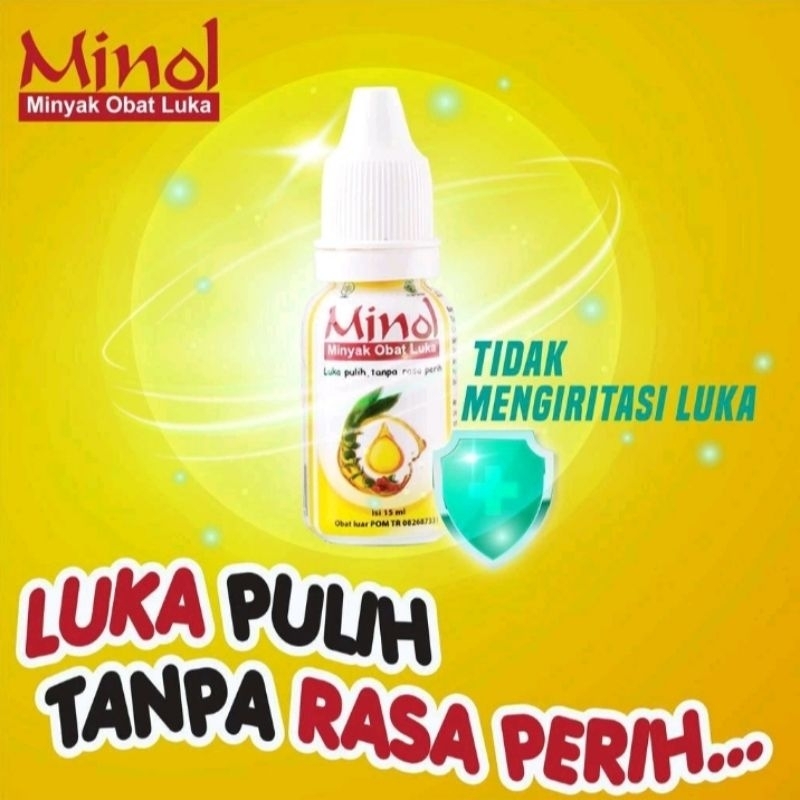 Jual MINOL 5mL Minyak Obat Luka Tanpa Perih (WNN/OS/E) | Shopee Indonesia