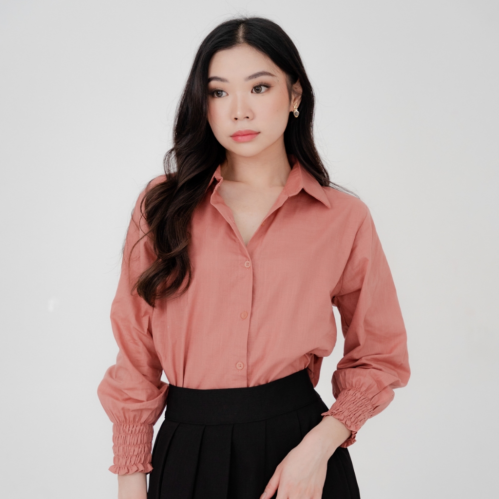 Jual Foxquinn LUCIA TOP / Atasan Wanita / Blouse Wanita | Shopee Indonesia