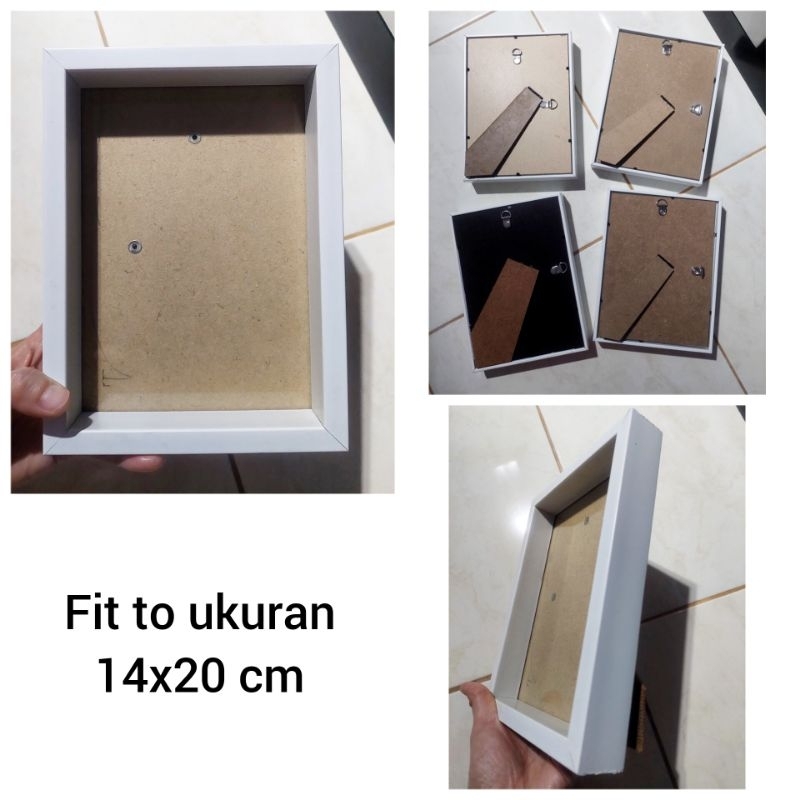 Jual Frame Putih Bingkai Foto ukuran 14x20 cm | Shopee Indonesia