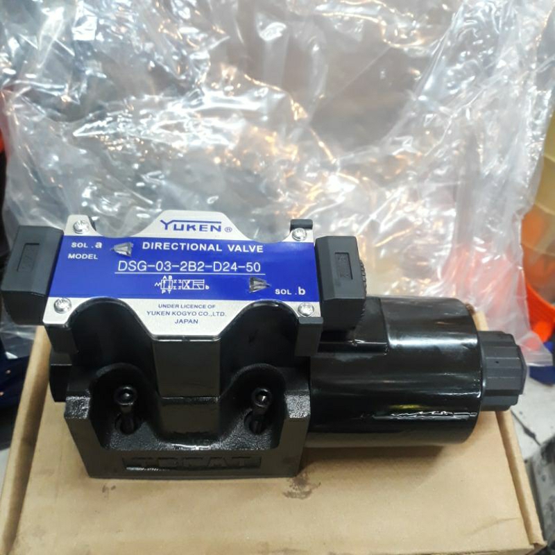 Jual SOLENOID VALVE YUKEN DSG 03 2B2 AC 220 Volt Dan DC24 | Shopee Indonesia