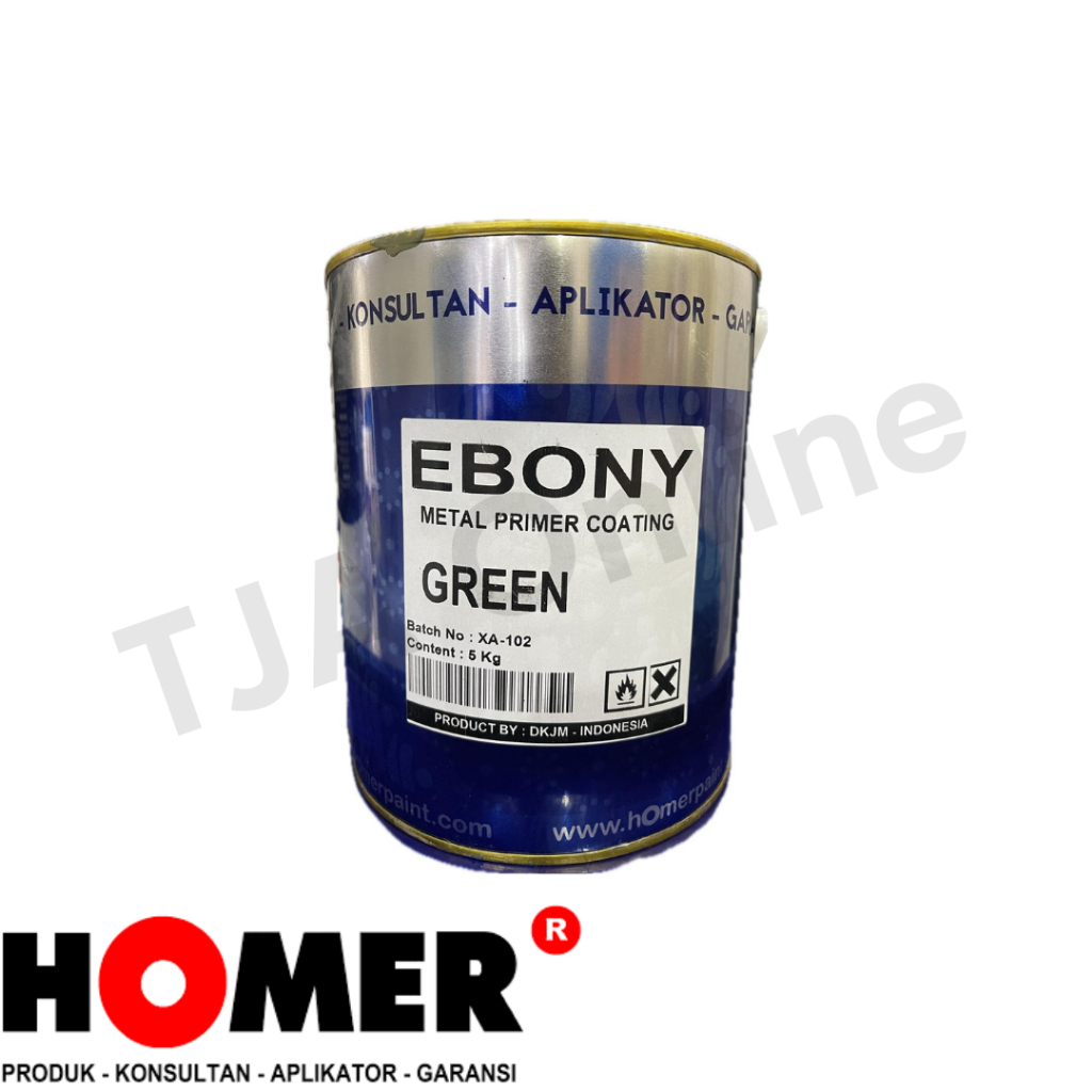 Jual Cat Dasar Besi & Baja Zinc Chromate Primer Ebony Metal Coating ...