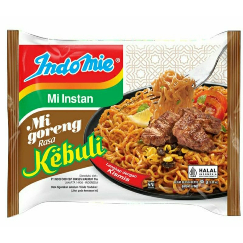 Jual Indomie Goreng Kebuli 85gr, Rawon Pedes Mercon 75gr, Japanese ...
