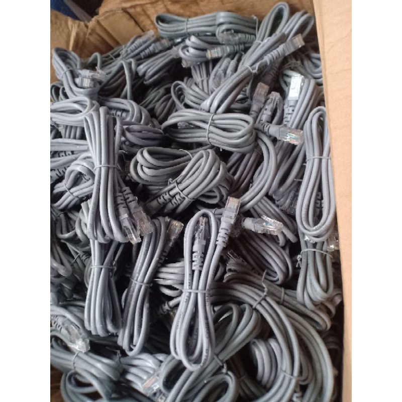 Jual Kabel Lan RJ45 Original bawaan ONT kualitas terbaik 1M/1,5M Utp 8 ...