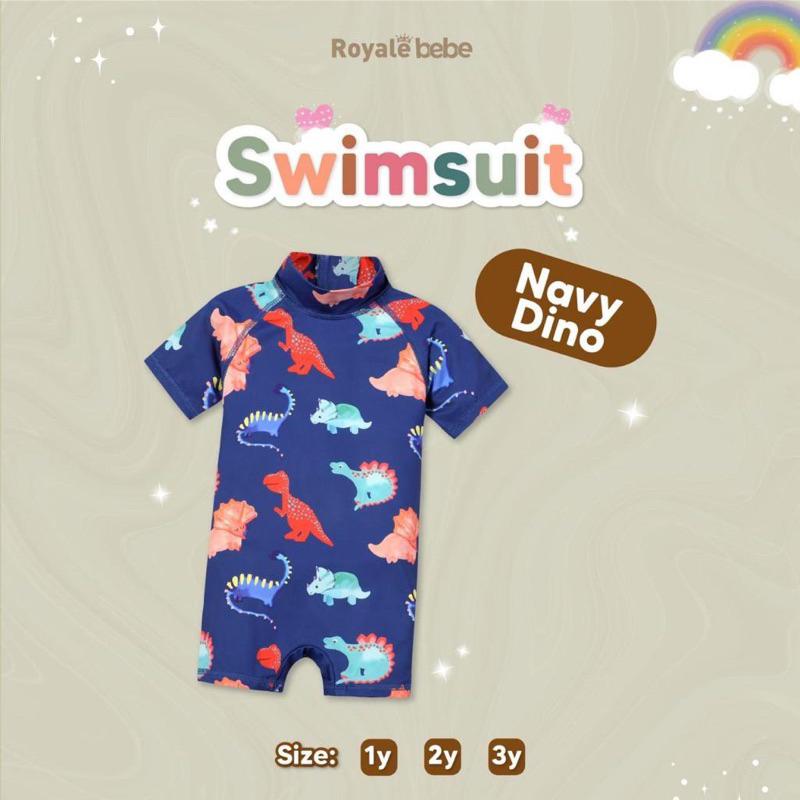 Jual Royale Bebe Kids Swimsuit / Baju Renang Anak Laki laki & Perempuan ...