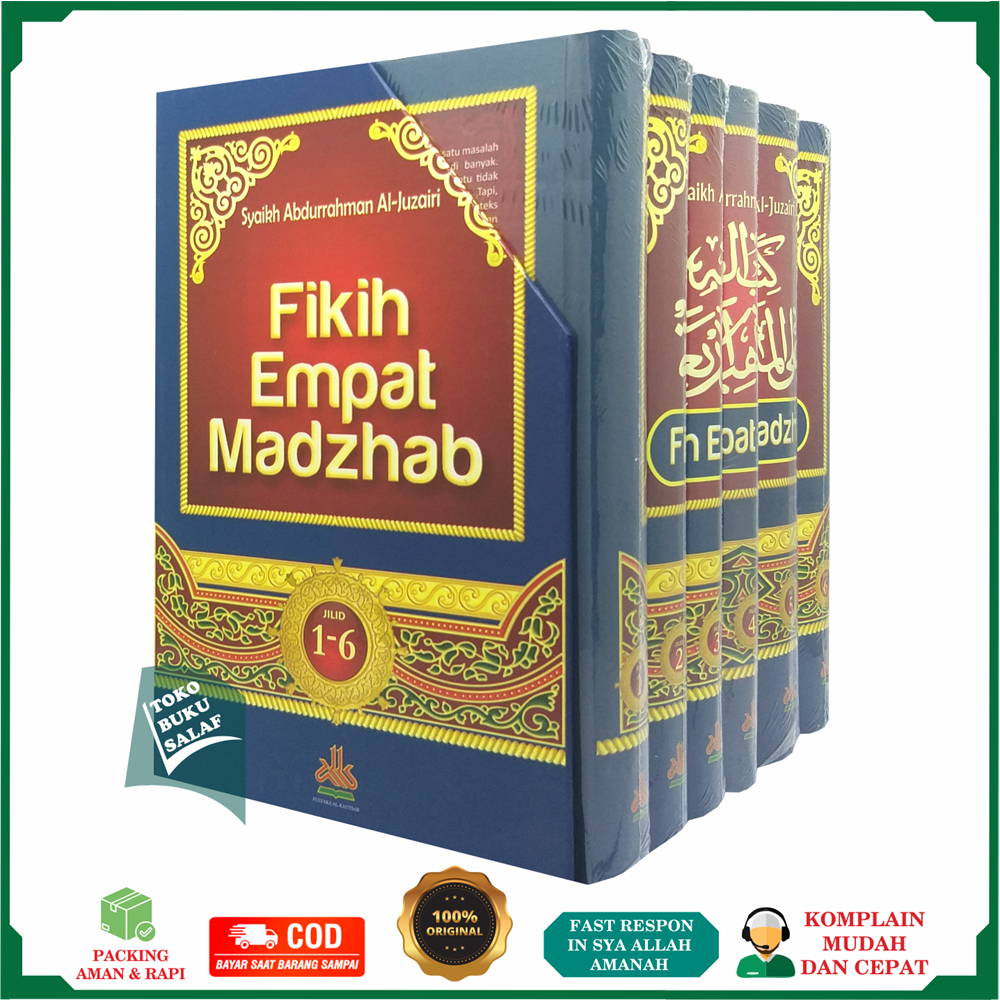 Jual Fikih Empat Madzhab Buku Fiqih 4 Mazhab Fiqh Islam Lengkap Karya Syaikh Abdurrahman Al ...