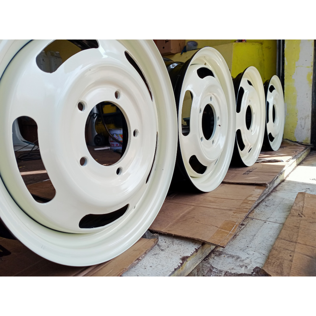 Jual VELG KALENG BESI CUSTOM KASTEM R15 JIMNY KATANA ALL PCD | Shopee ...