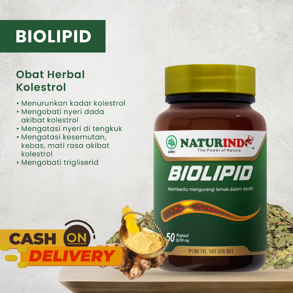 Jual Biolipid Obat Herbal Kolesterol Tinggi Mengurangi Kadar Lemak ...