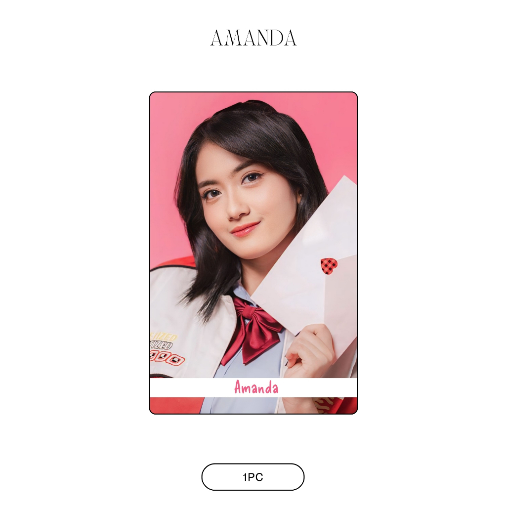 Jual PHOTOCARD JKT48 LOVE LETTER (HARGA 1 PCS + LAMINASI 2 SISI) JPOP CARDS IDOL UNOFFICIAL ADEL ...