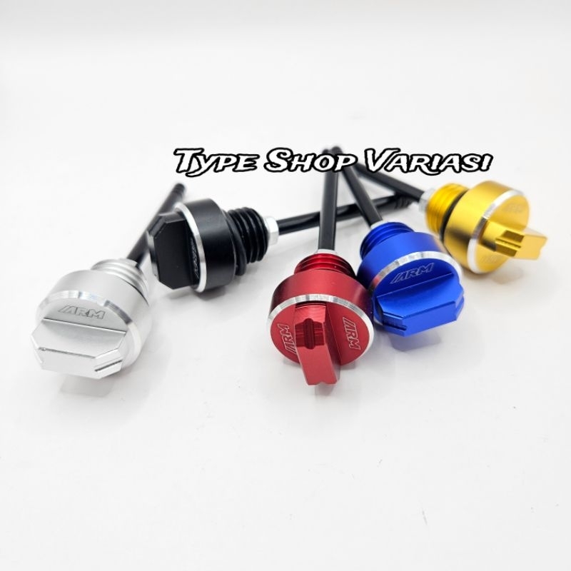 Jual Tutup Oli Jarum CNC Premium ARM RACING Original Universal Honda ...