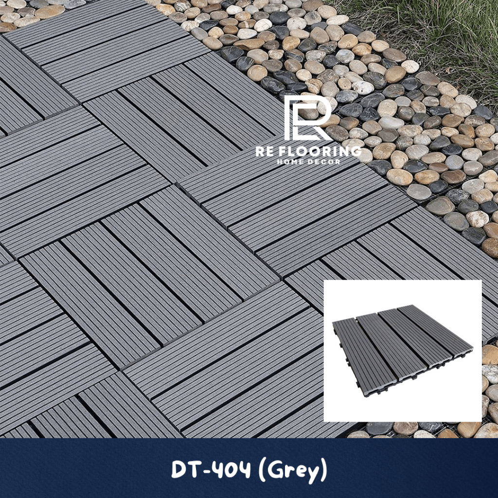 Jual WPC Decking Tile DIY LAIV - Lantai Kayu | Shopee Indonesia