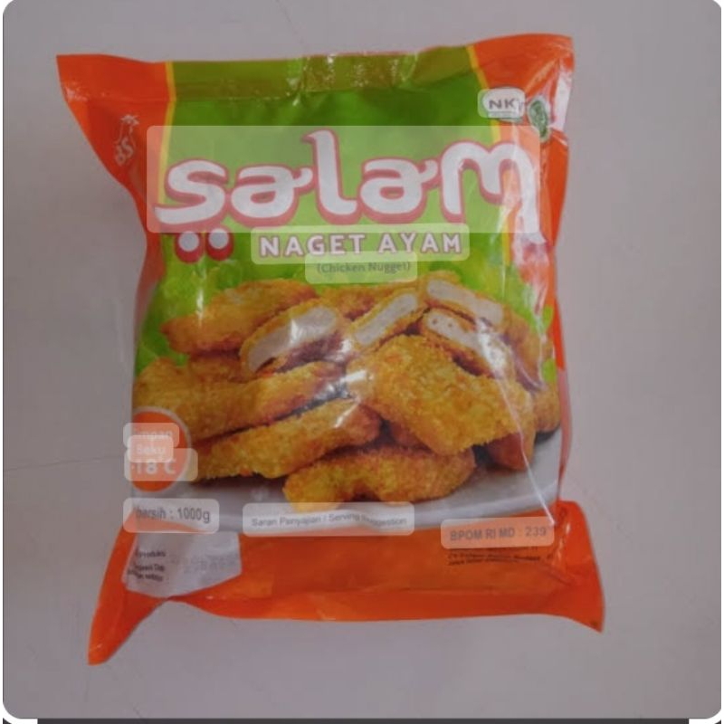 Jual Salam Nugget Ayam 1Kg | Shopee Indonesia