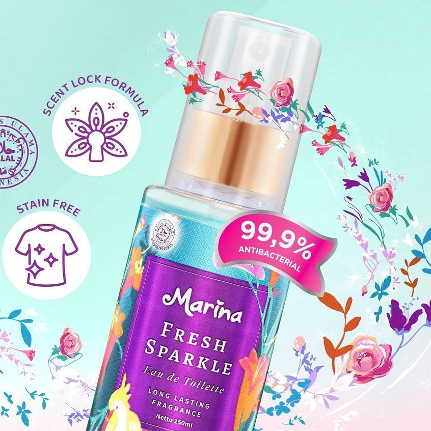 Jual Parfum Marina Eau de Toilette 150 ml - 55ml | Parfum | Shopee ...