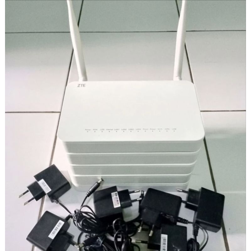 Jual router ZTE F609 V3 port biru | Shopee Indonesia