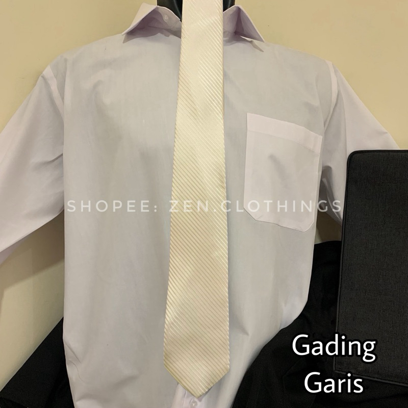 Jual Dasi Pria Ikat Manual Dewasa Panjang Polos dan Motif Garis Salur ...