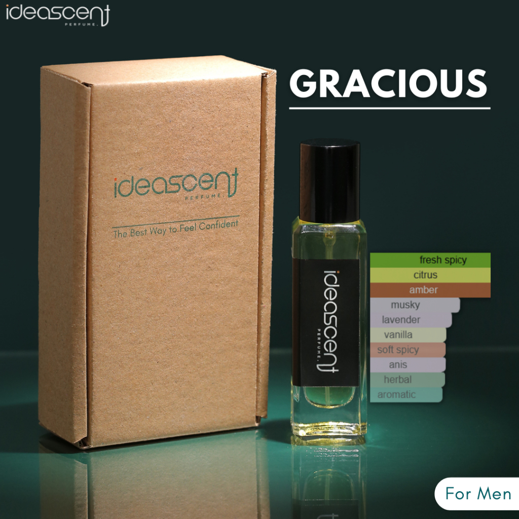 Jual GRACIOUS | ideascent | parfum 35ml | for men | Shopee Indonesia
