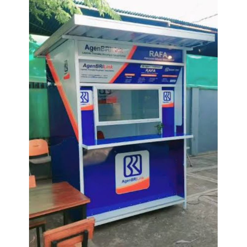 Jual Booth container brilink booth semi container custom booth | Shopee ...