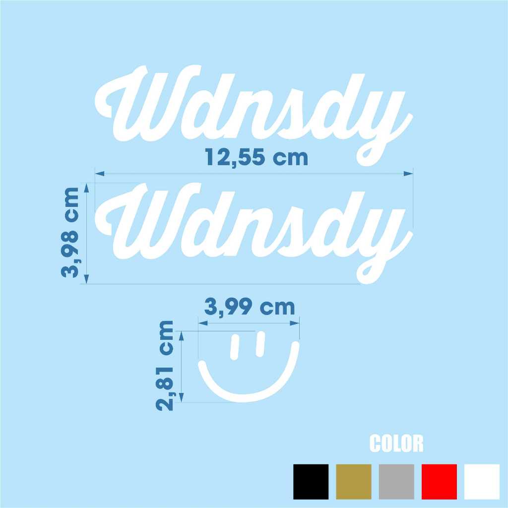 Jual Cutting sticker stiker sepeda road bike fixed bike wdnsdy logo ...