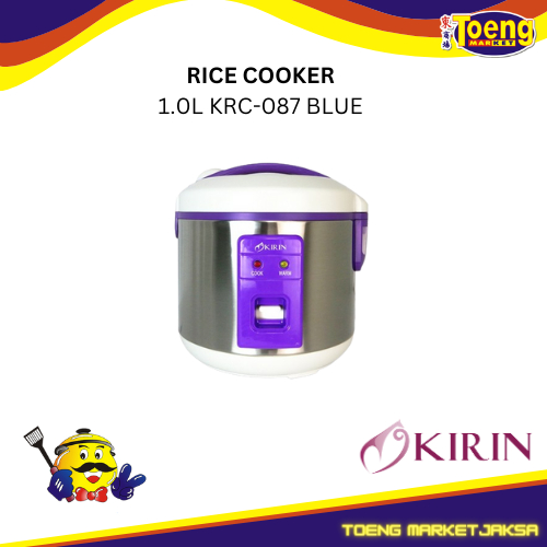Jual RICE COOKER 1.0L KRC-087 BLUE KIRIN | Shopee Indonesia