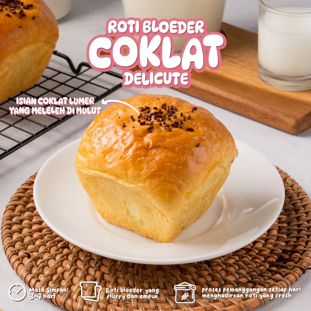 Jual ROTI BLOEDER DELICUTE - BISA PILIH RASA (PAKET ISI 6 PCS) - PRE ...