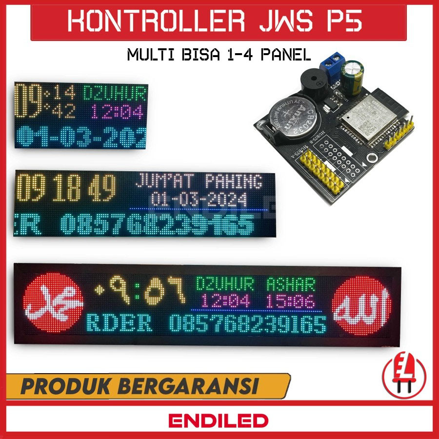 Jual MODUL CONTROLLER JWS WIFI P5 MULTI PANEL | Shopee Indonesia