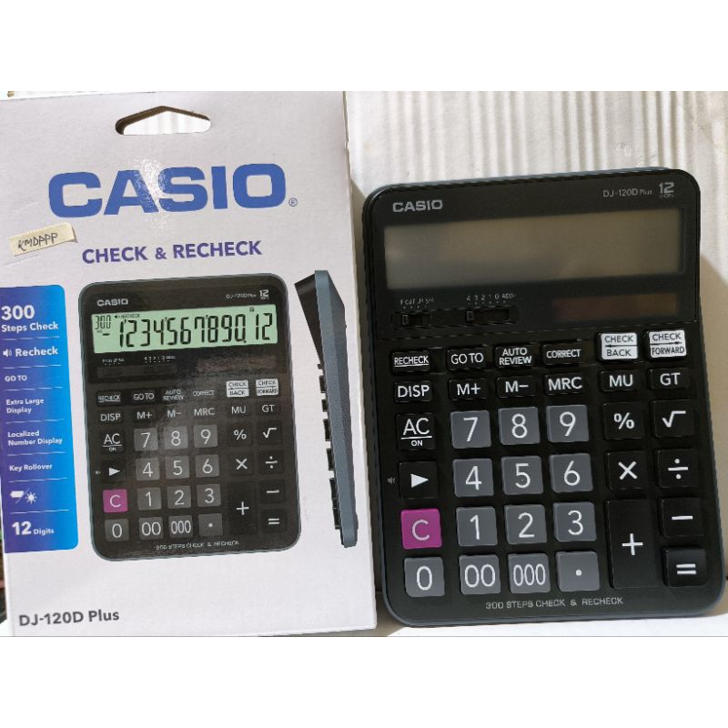 Jual Kalkulator Casio DJ-120D plus | Shopee Indonesia
