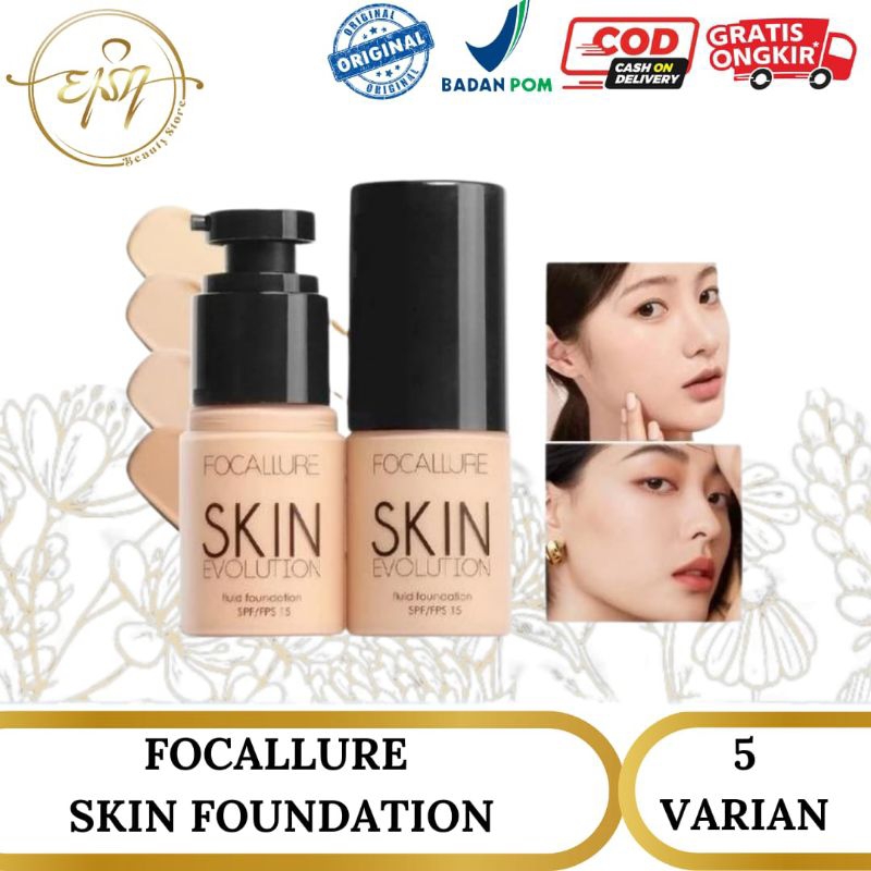 Jual FOCALLURE FOUNDATION TRANSFERPROOF | Shopee Indonesia
