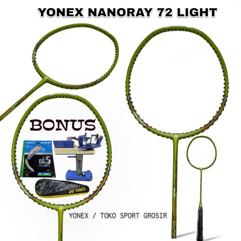 Jual Raket Badminton Yonex Nanoray 72 light Rudy hartono original | Shopee Indonesia