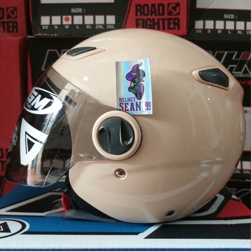 Jual HELM GM VENUS HIJAB SERIES ALL WARNA VISOR LIGHT SMOKE HALF FACE ...