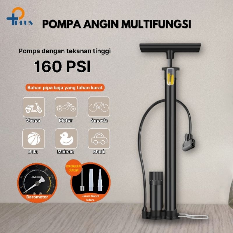 Jual High Pressure Pompa Angin Portable Sepeda Motor dan mobil tabung ...