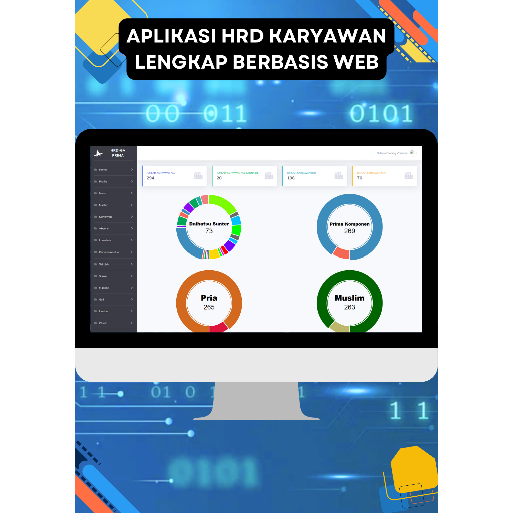 Jual Aplikasi HRD Karyawan Lengkap Berbasis Web | Shopee Indonesia