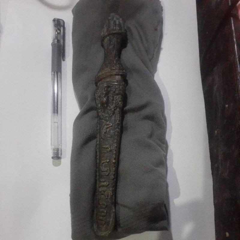 Jual Keris cundrik kuno jadul aksara jawa majapahit gajah mada barang ...