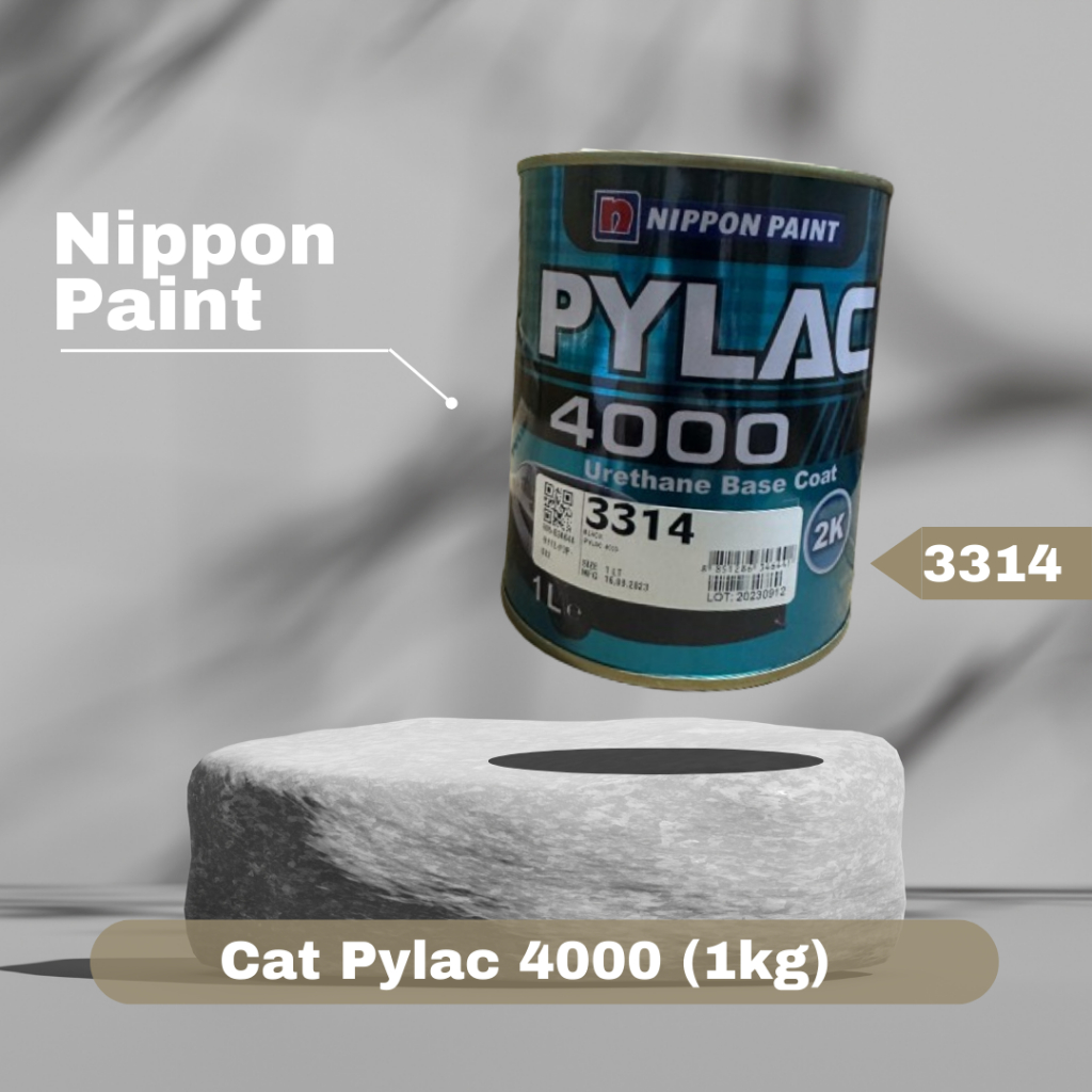 Jual Cat PU Nippon Pylac 4000 Black 3314 1kg | Shopee Indonesia