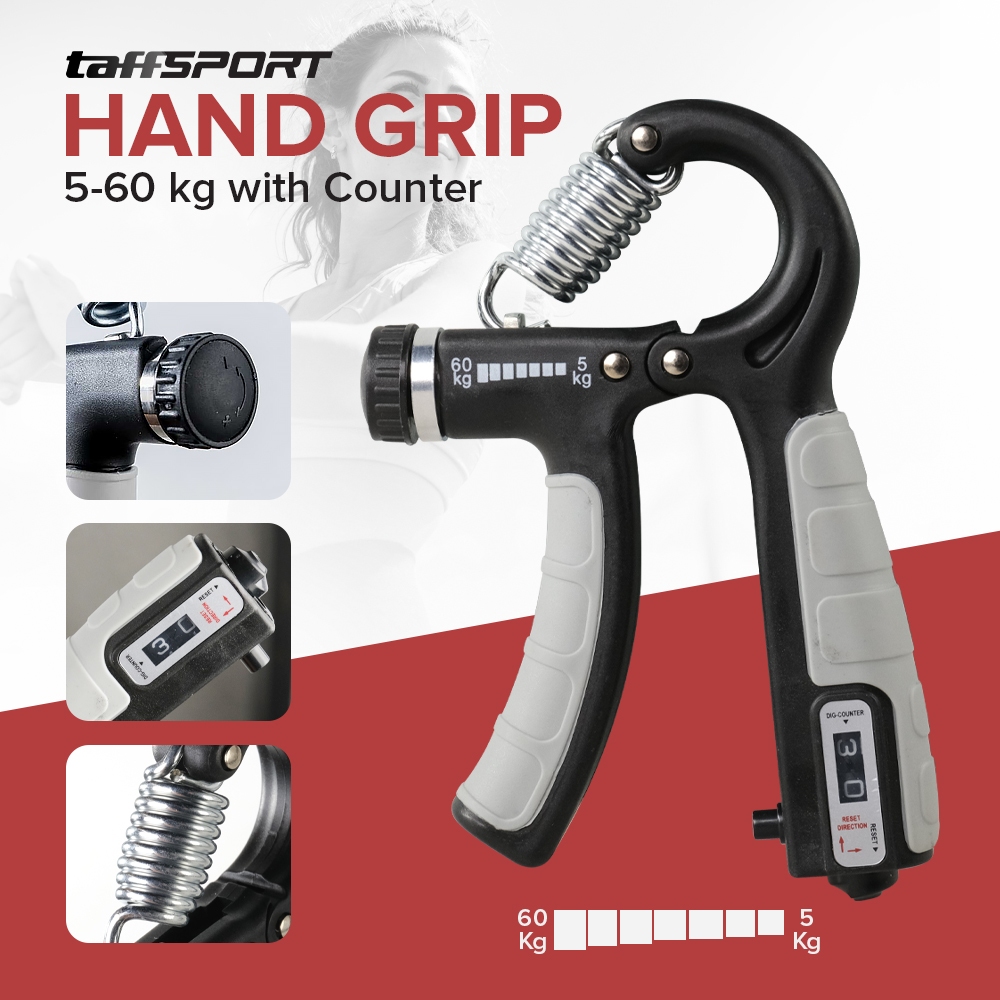 Jual Spring Hand Grip Finger Power Exercise Olahraga Tangan 5-60 kg ...