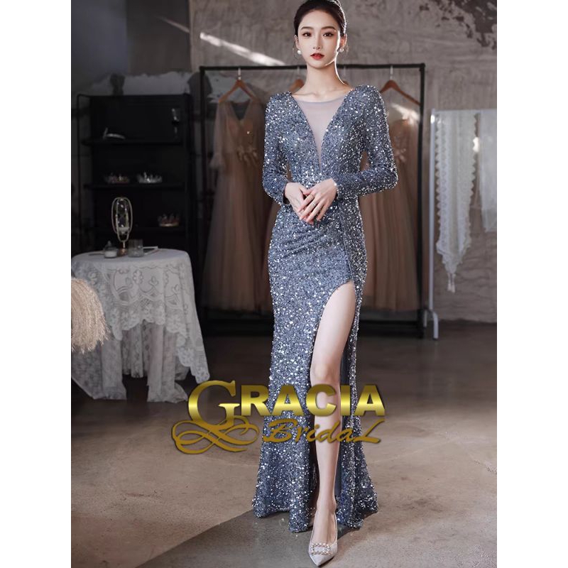 Jual Gracia Bridal - Gaun Malam Long Dress Terbaru - Gaun Pesta Mermaid ...