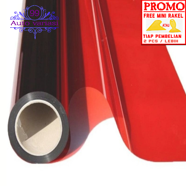 Jual merah soft red warna kaca film mobil jendela rumah ruko kantor ...