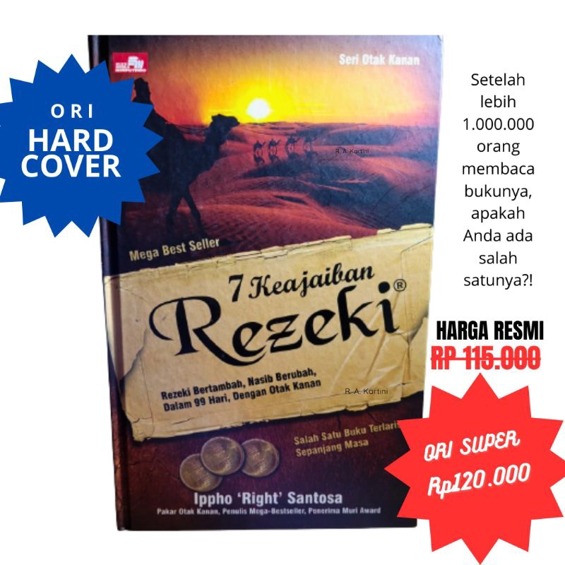 Jual Buku 7 KEAJAIBAN REZEKI (ORI & HARD COVER) | Shopee Indonesia