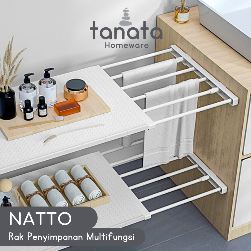 Jual TANATA - NATTO Ambalan Lemari Dapur Praktis Storage Devider Lemari ...