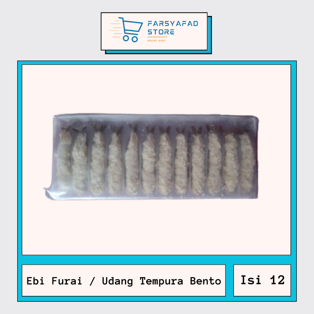 Jual Ebi Furai Udang Tempura Bento Isi 12 Ukuran 380gr Frozen Food Shopee Indonesia